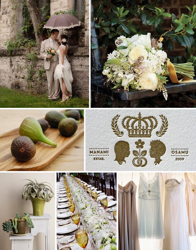 Inspiration Board #20: Fall Figs - Green Wedding Shoes
