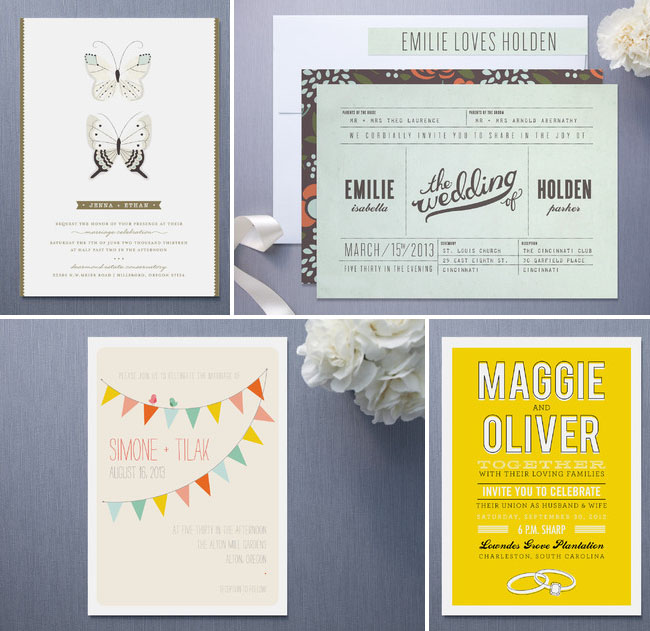 Friday Favors + New Invites from Minted - Green Wedding Shoes