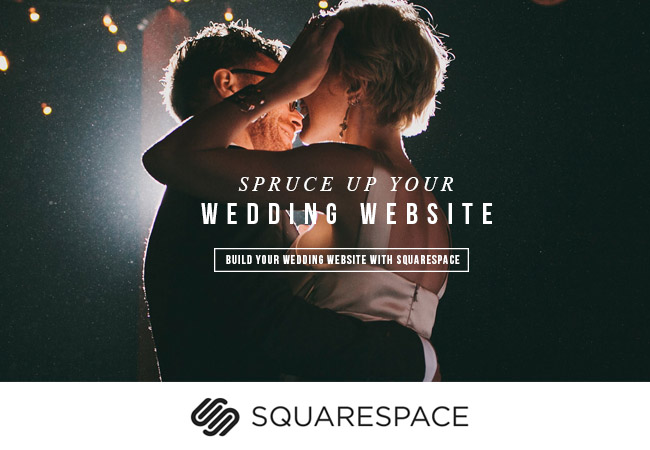 Build Your Wedding Website With Squarespace