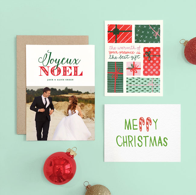 Holiday Cards Without the Hassle from Postable - Green Wedding Shoes