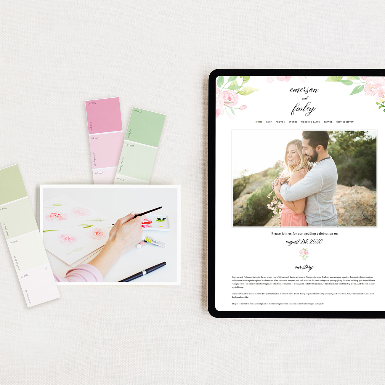 Our Fave Minted Wedding Invitation Suites - Green Wedding Shoes