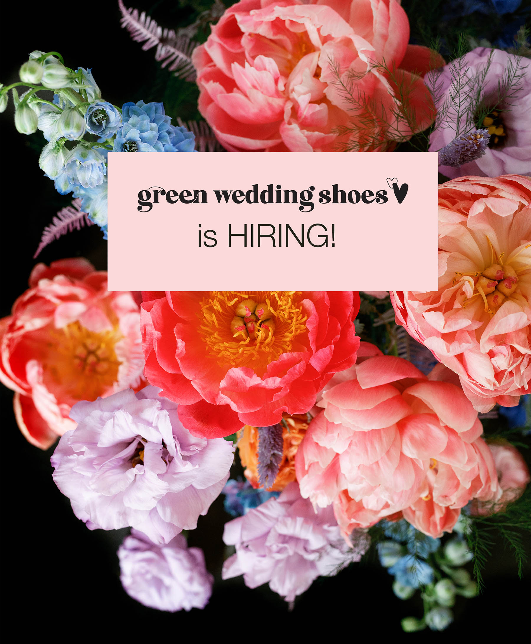 GWS is Hiring! - Green Wedding Shoes
