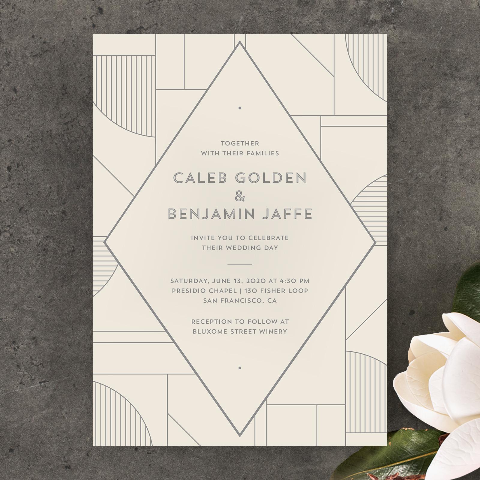 The Best Minimal Wedding Invitations to Customize + Buy Online in 2021