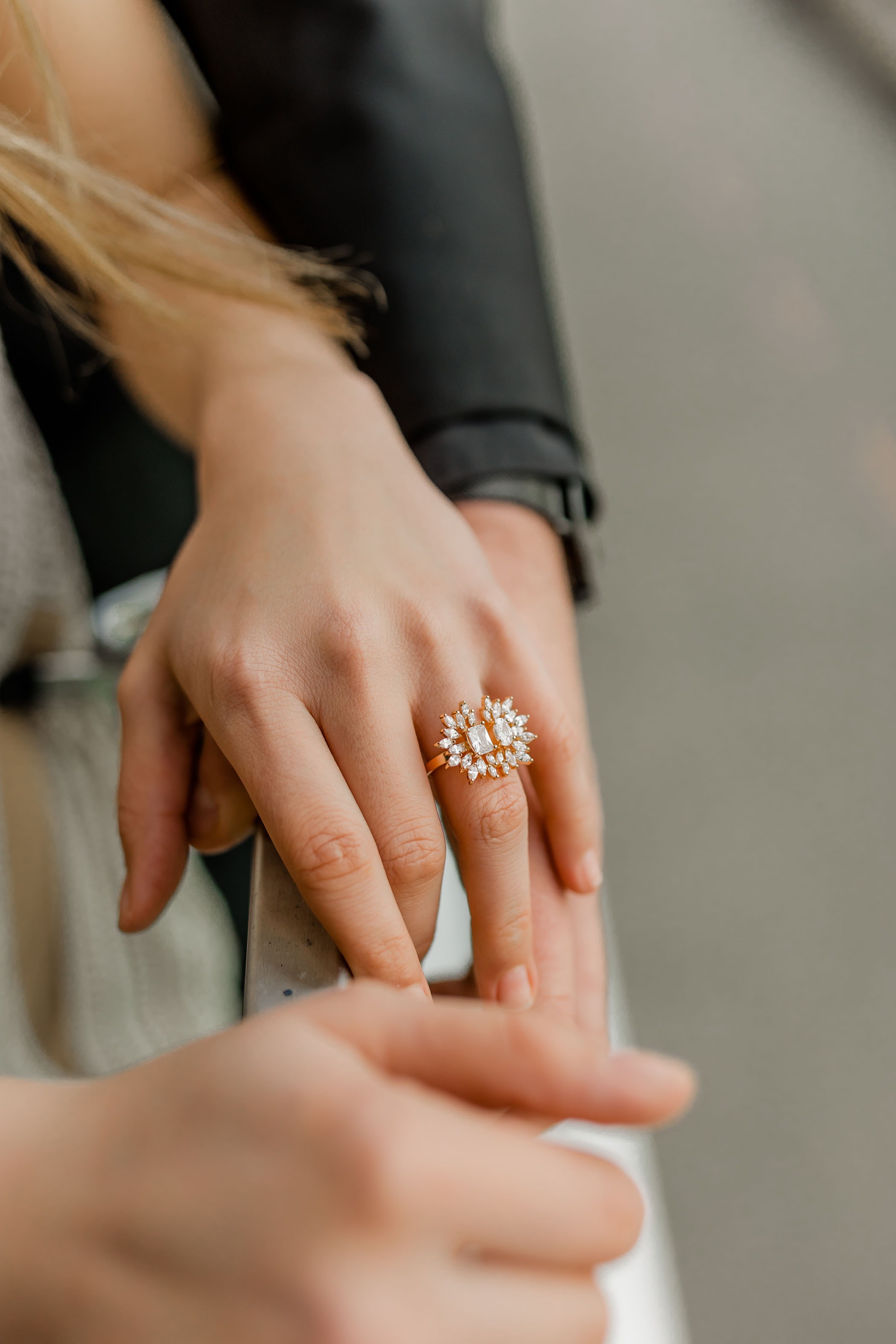 31 Cluster Engagement Rings We’re Obsessing Over