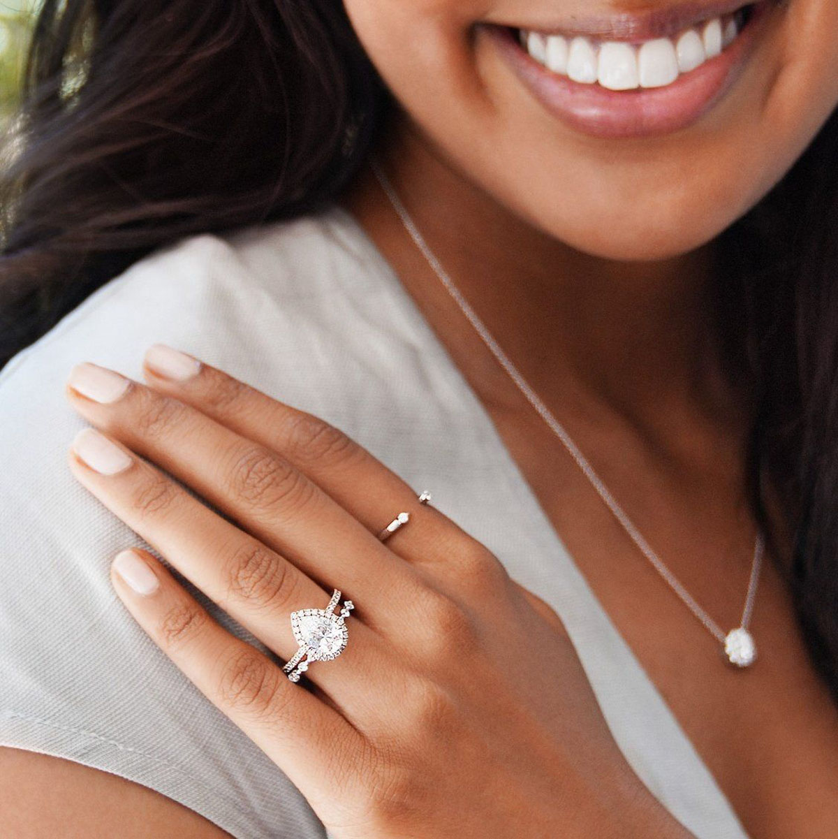 Pear Shaped Engagement Rings - Everything You Need to Know