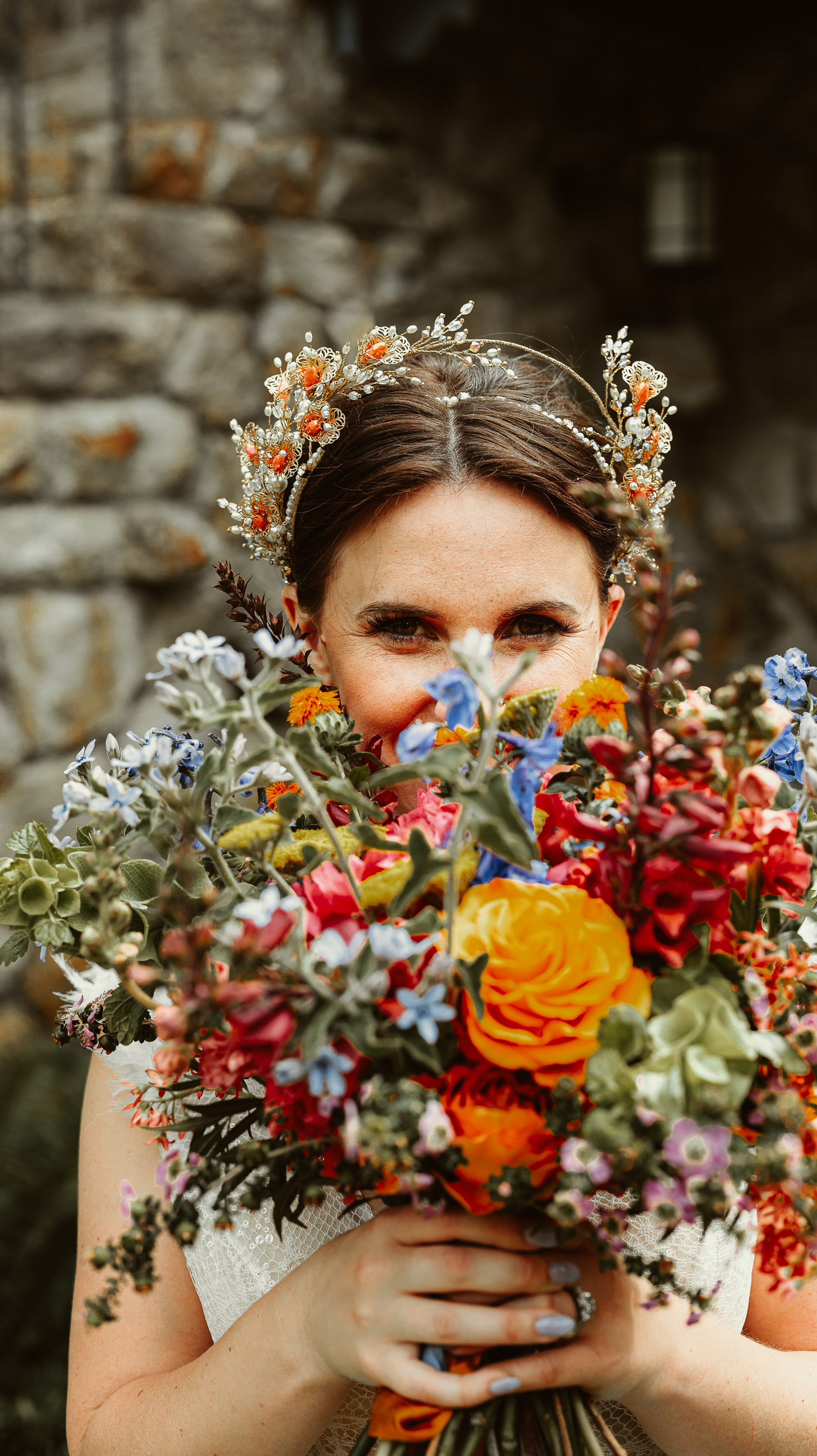 13Psychedelic-Rodeo-Wedding-in-Sonoma - Green Wedding Shoes