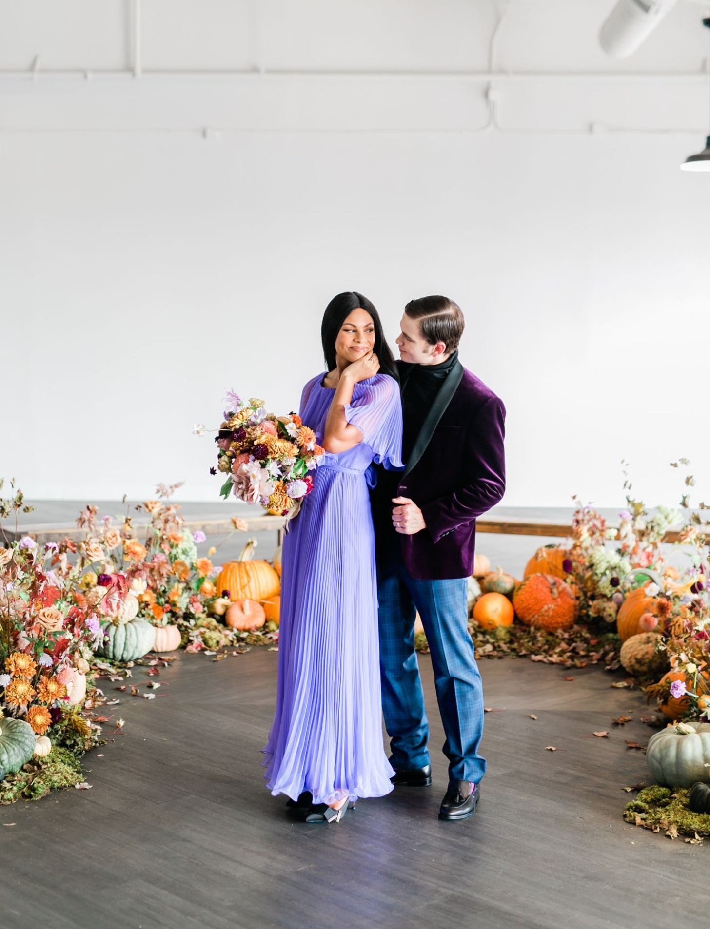 35 Swoon-worthy Purple Wedding Dress Designs We’re Loving