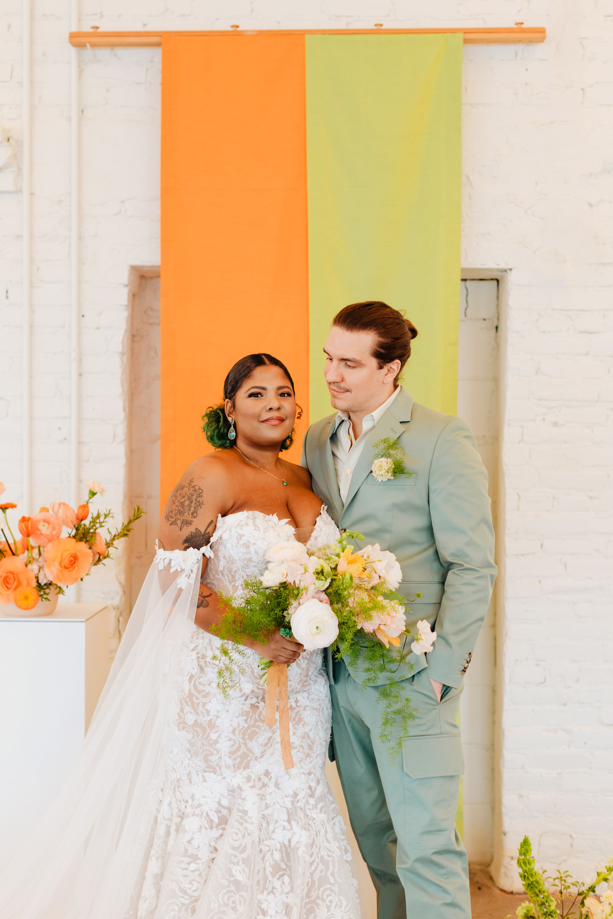This Bright + Sunny Modern Wedding Editorial Is A Lesson in Simplicity ...