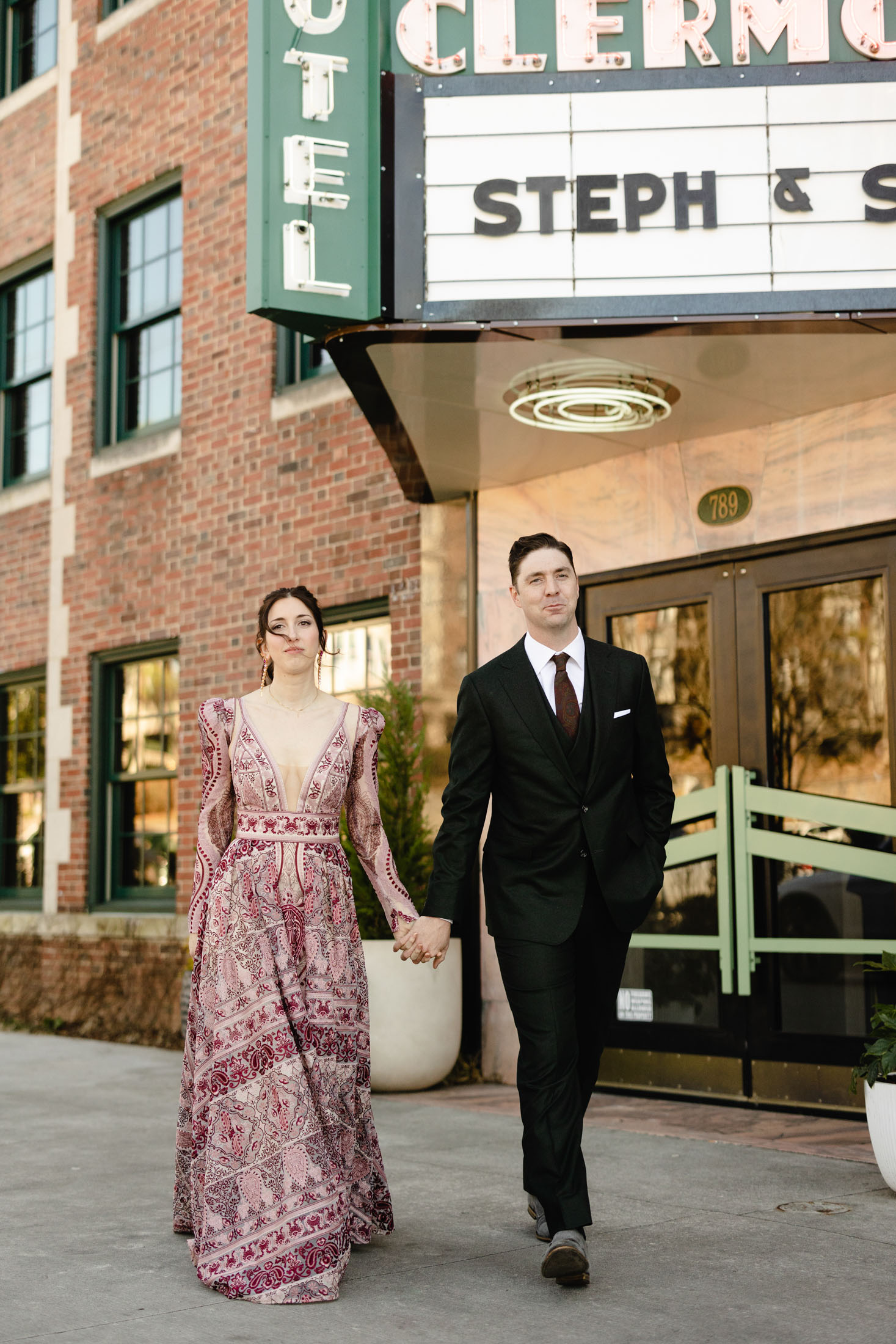 The Bride Wore An Embroidered Dress For This Romantic Wedding in Atlanta