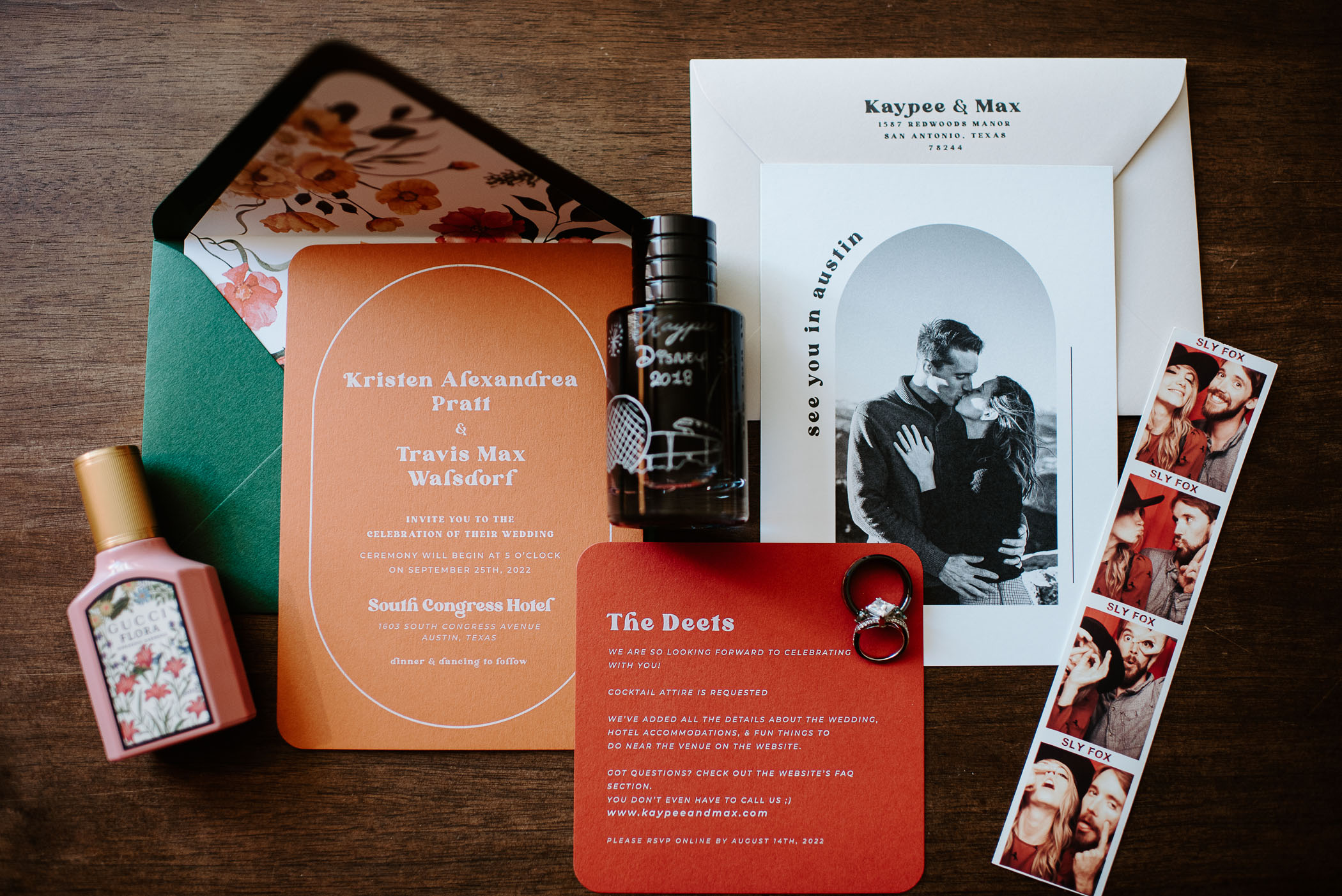 A Vintage-Inspired Wedding In Austin, TX Full Of 70's Vibes + Retro ...