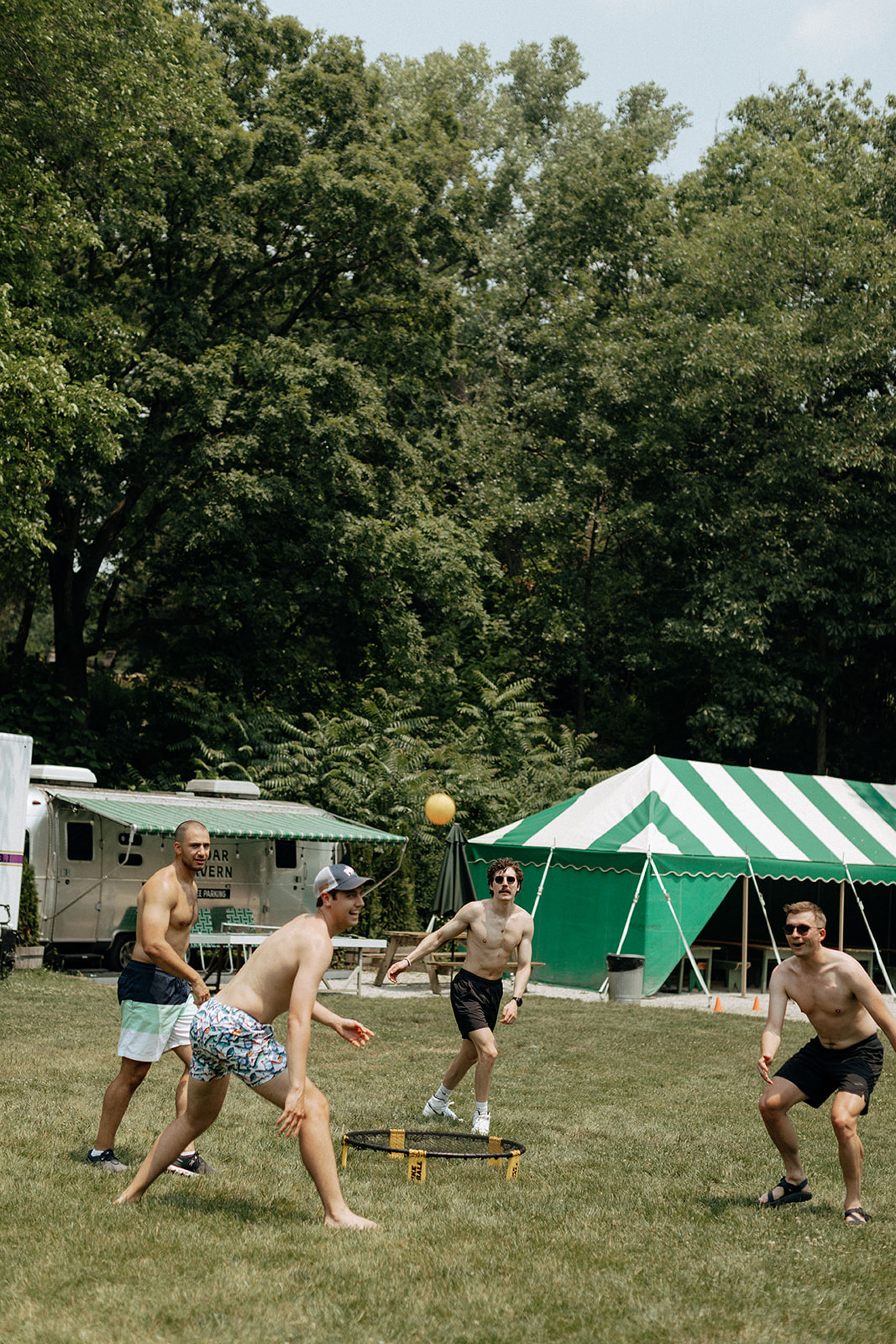 A Charming Cottagecore Summer Camp Wedding in Wisconsin