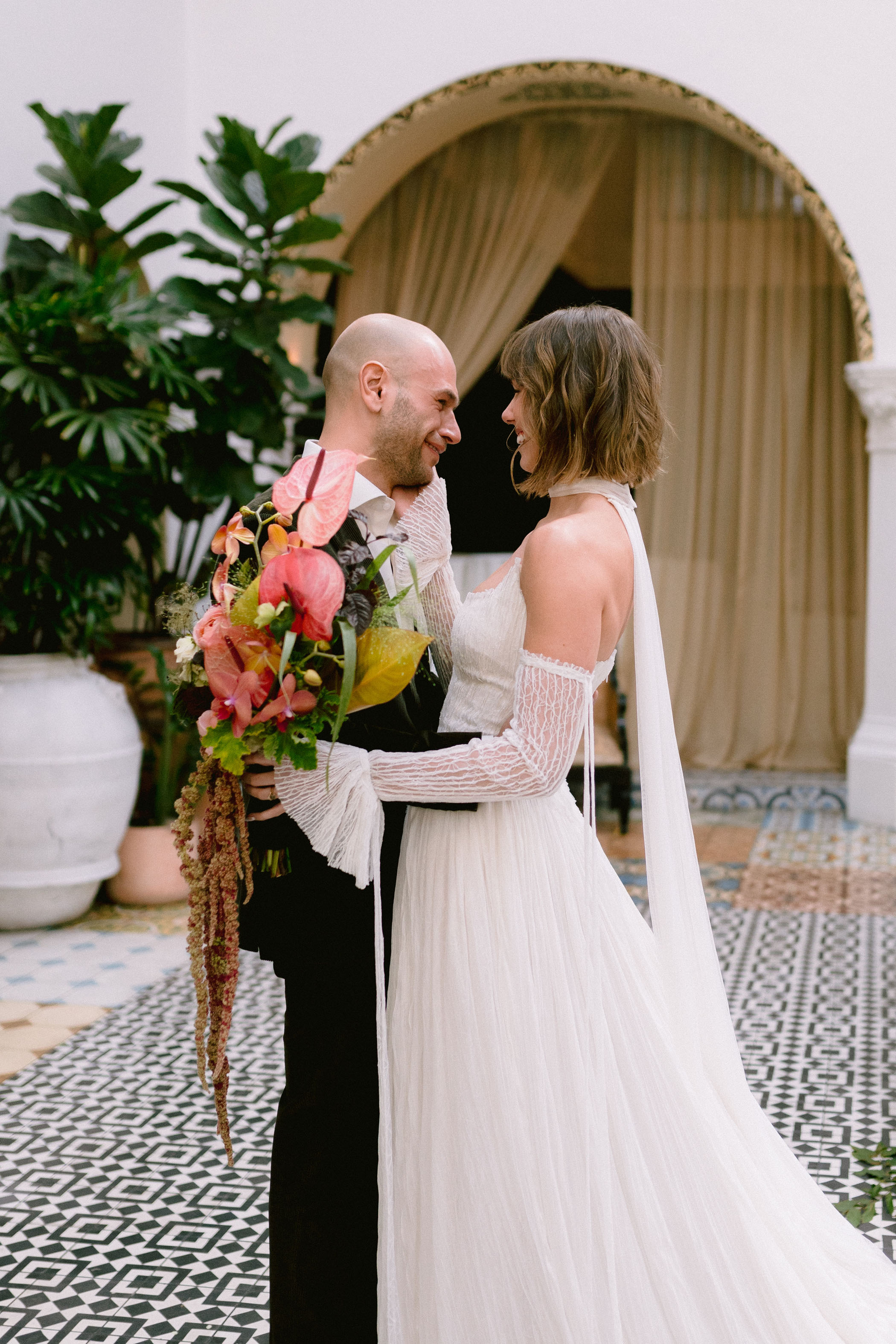 A Chic + Whimsical Fairytale Forest Wedding Full of Overgrown Florals