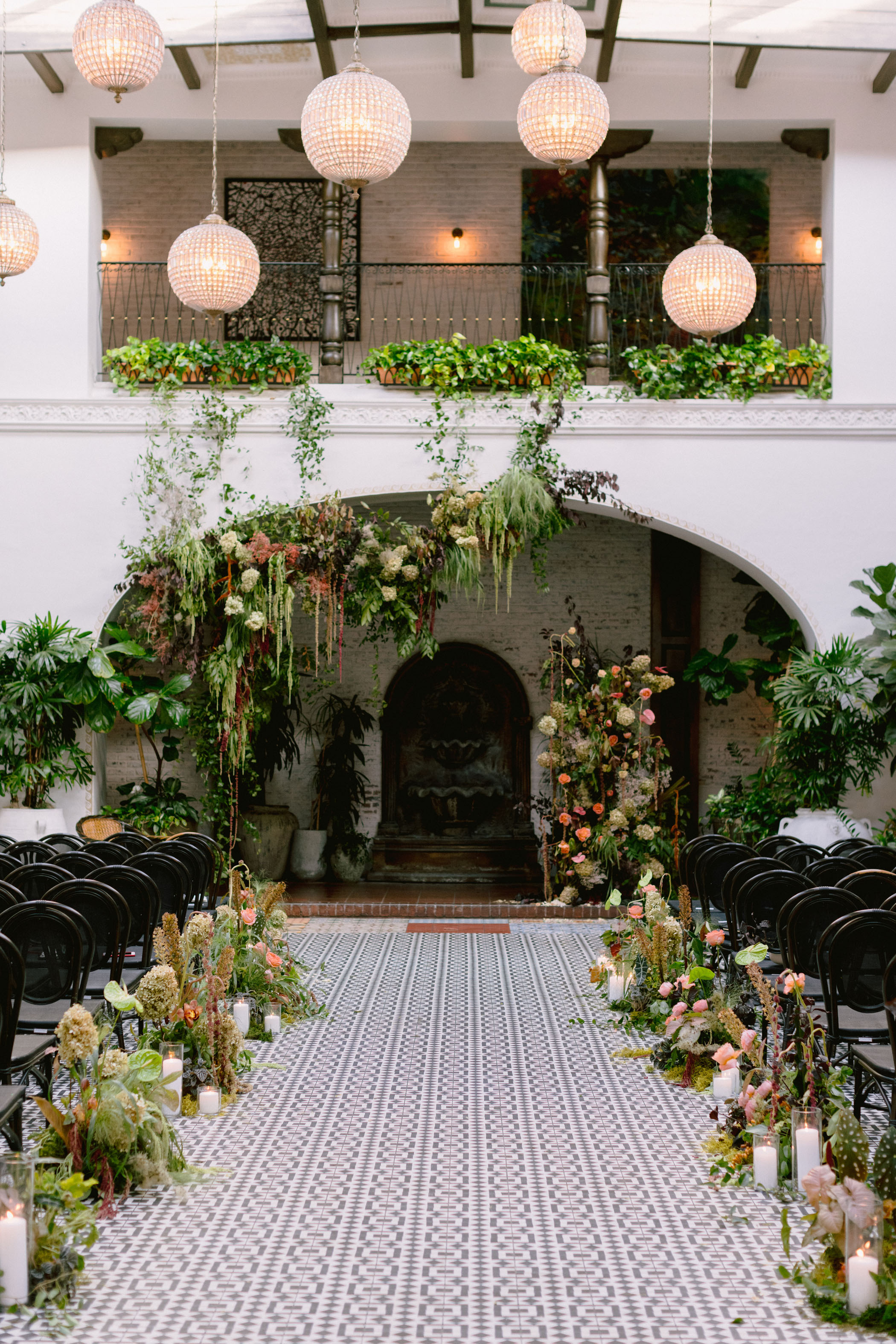 A Chic + Whimsical Fairytale Forest Wedding Full of Overgrown Florals