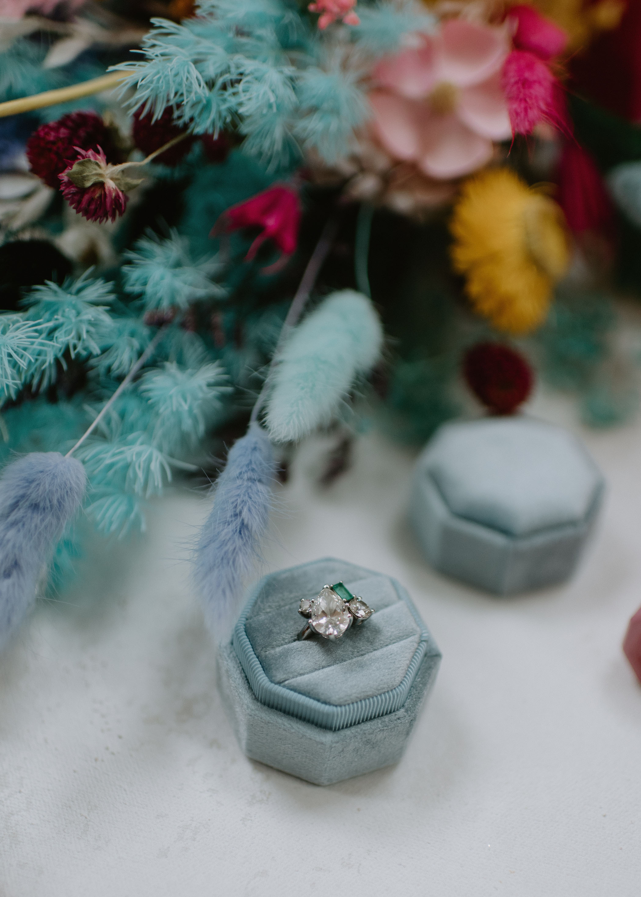 The Bride Wore a Bright Pink Dress for This Non-Traditional NYE Wedding