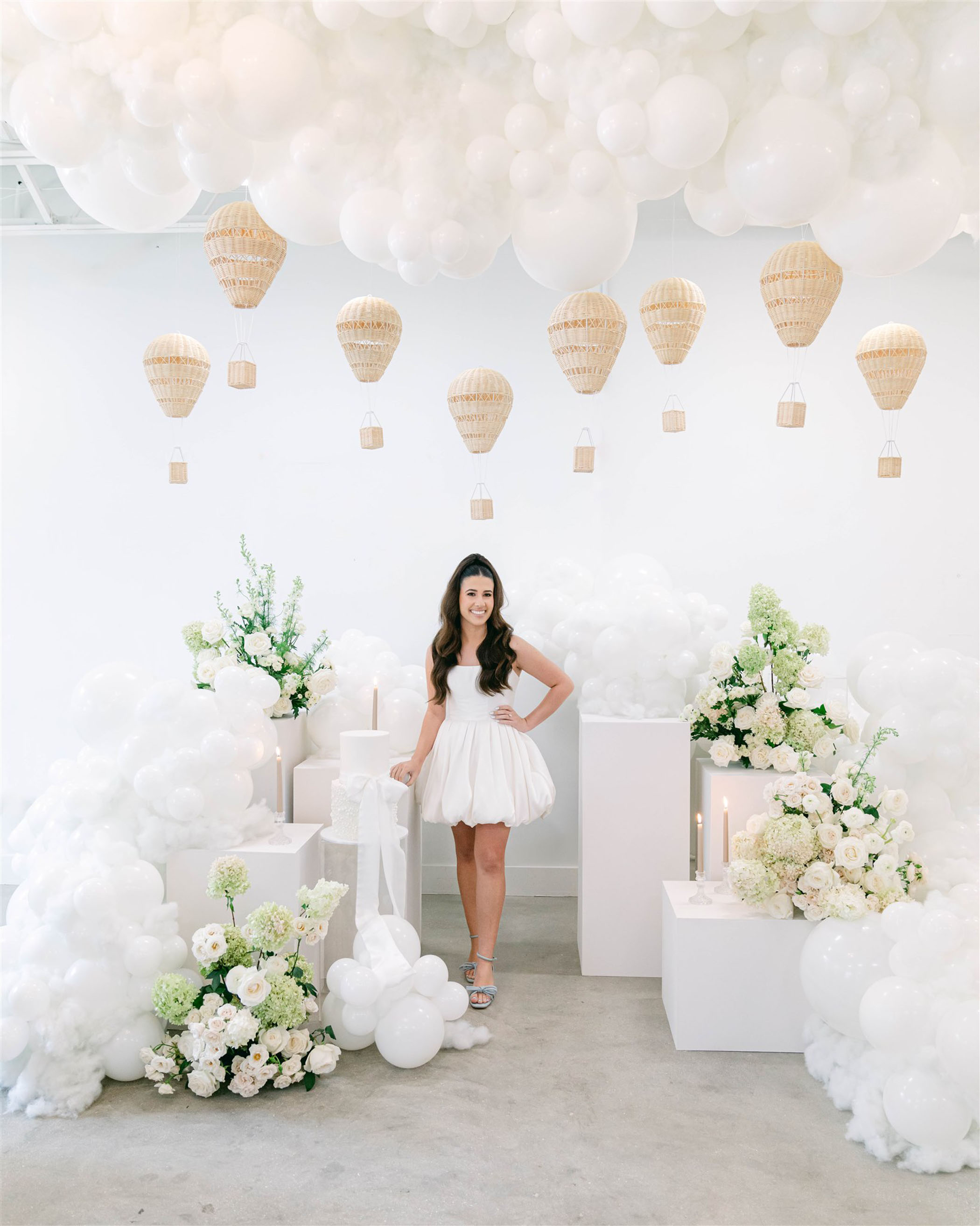 This "On Cloud Nine" Bridal Shower Was a Whimsical, Elevated Dream