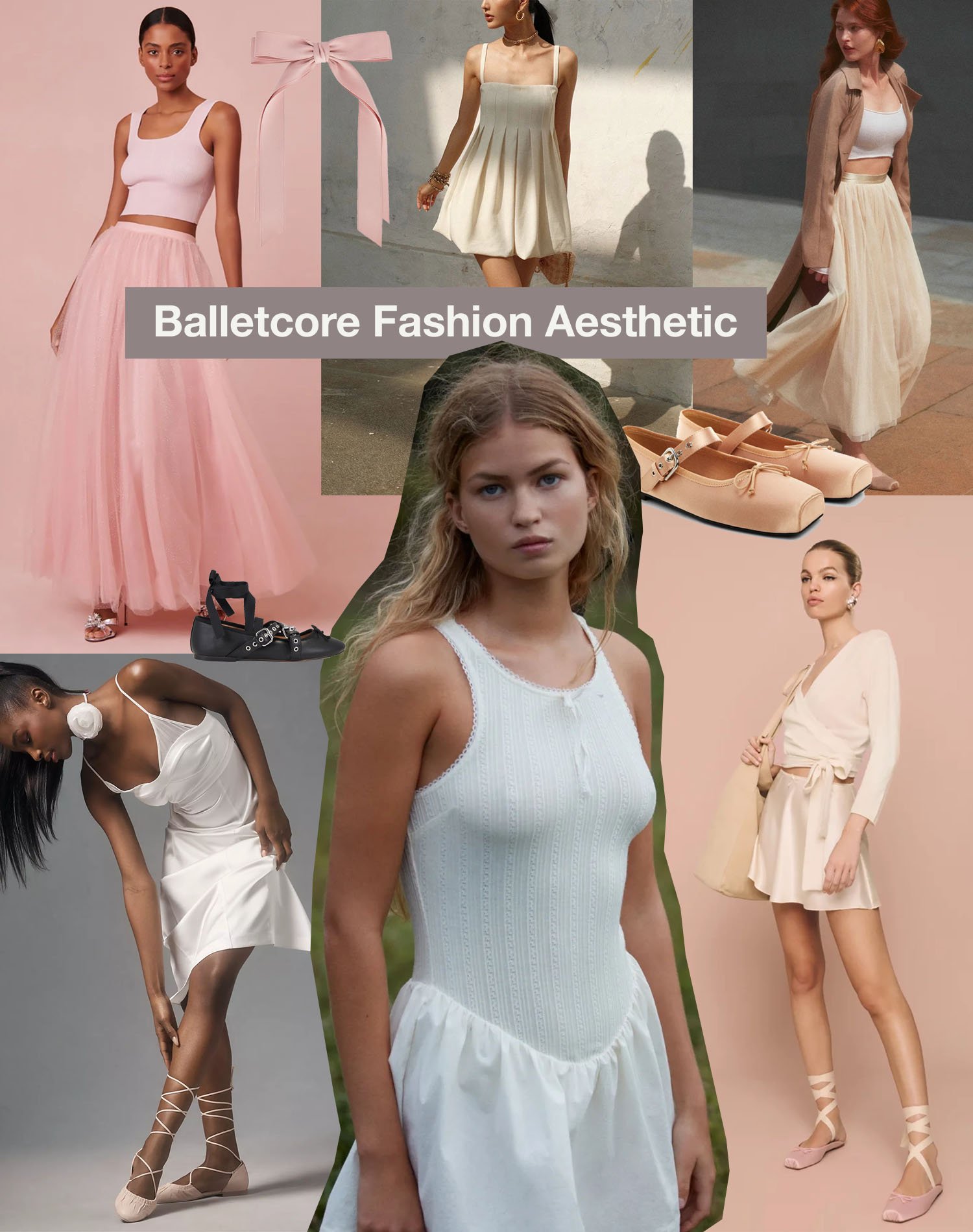 Complete Balletcore Fashion Aesthetic Guide + 10 Cute Outfits
