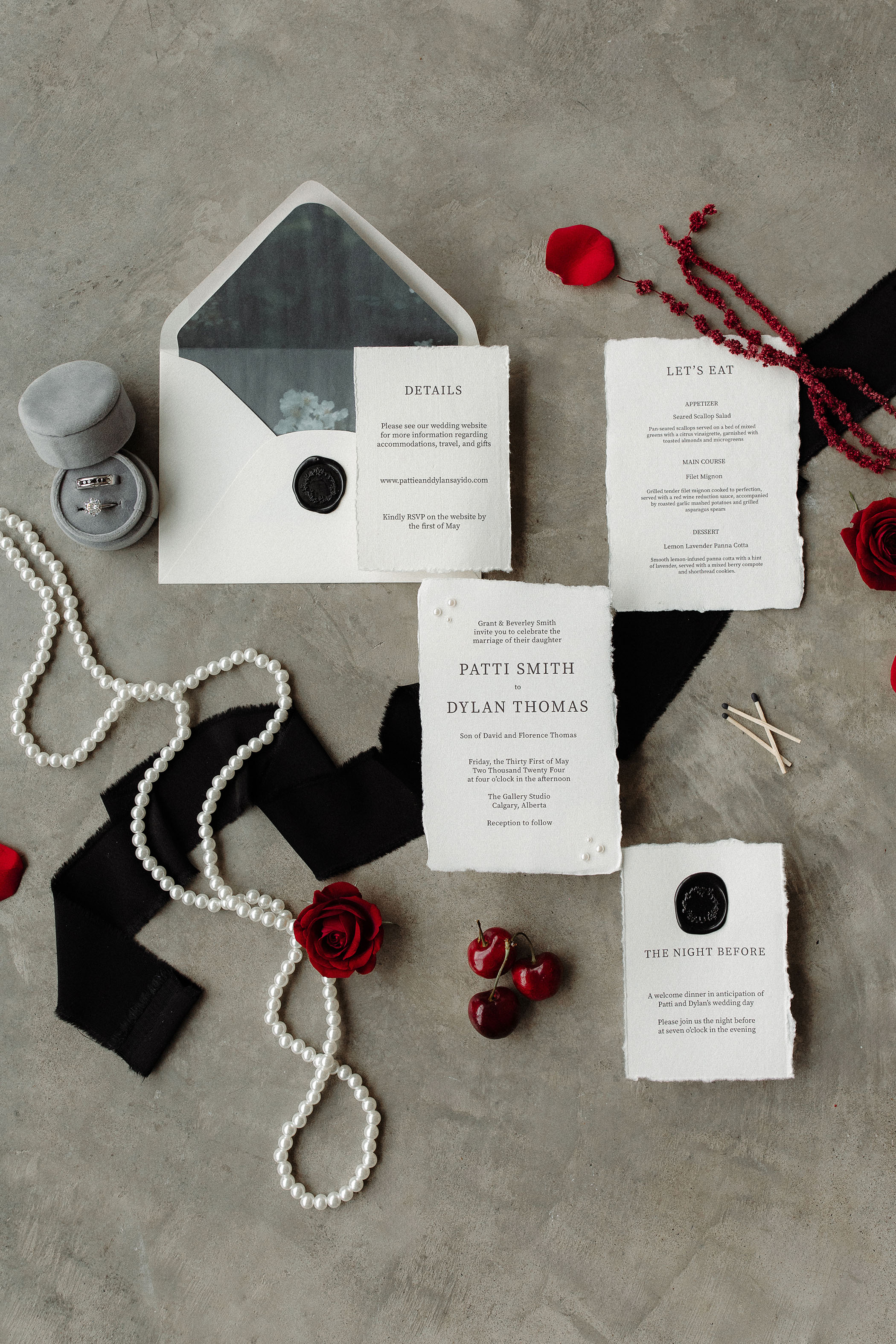 A Dark + Poetic Taylor Swift TTPD Inspired Wedding Photoshoot