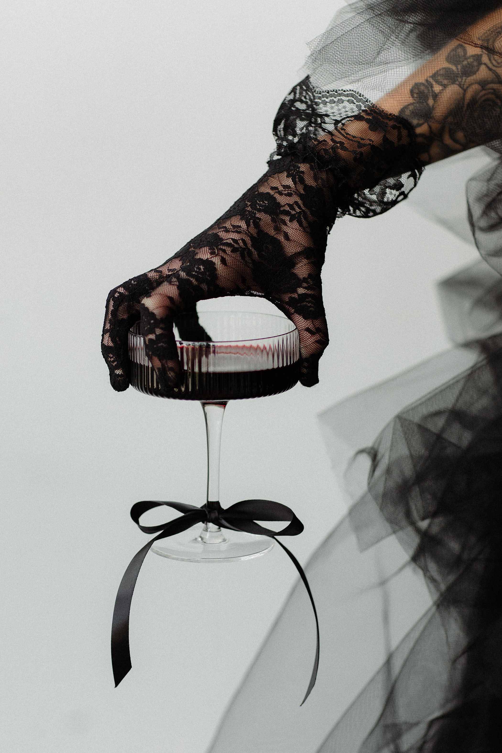 A Dark + Poetic Taylor Swift TTPD Inspired Wedding Photoshoot