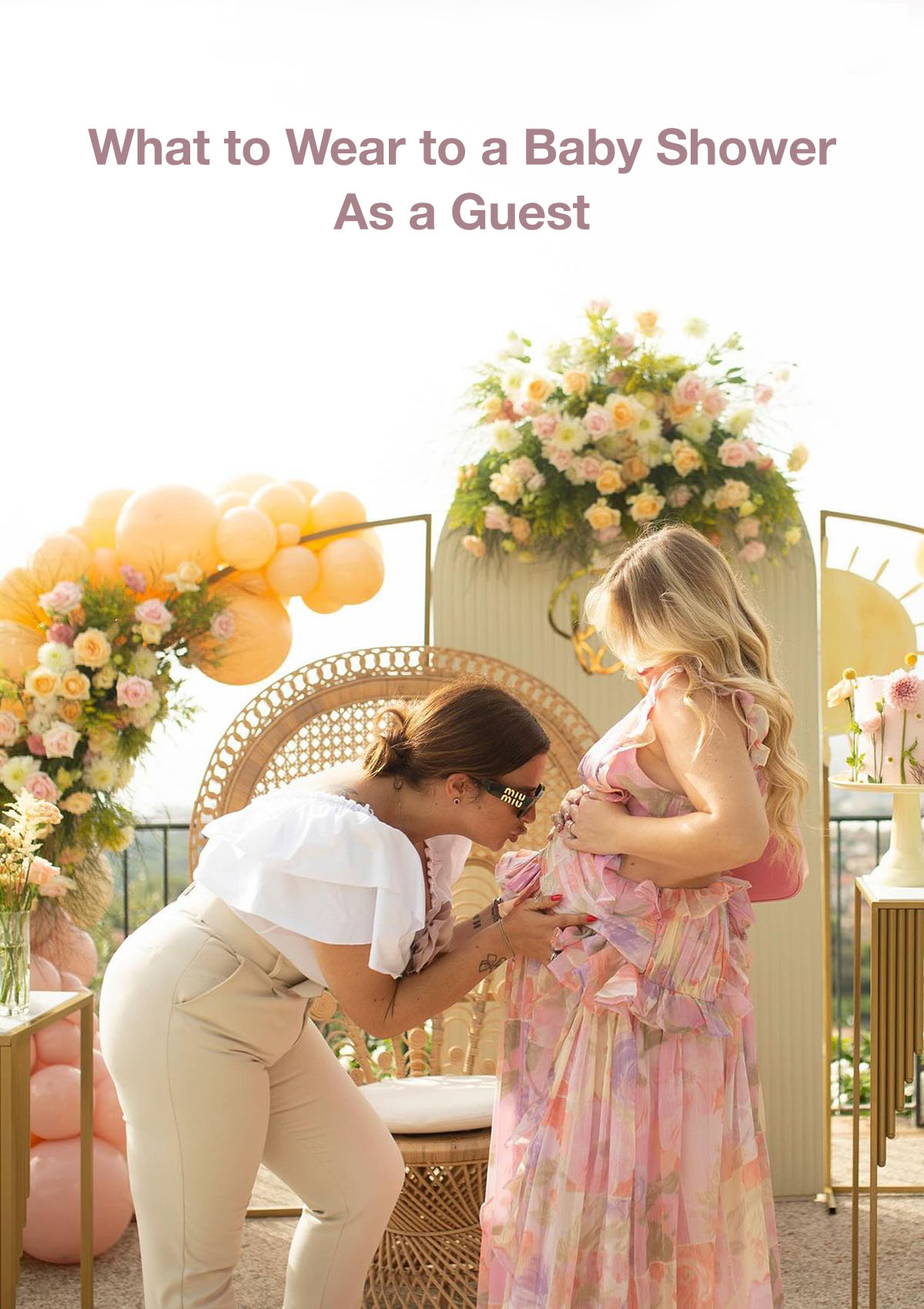 What to Wear To A Baby Shower As A Guest + 7 Cute Outfit Ideas ...