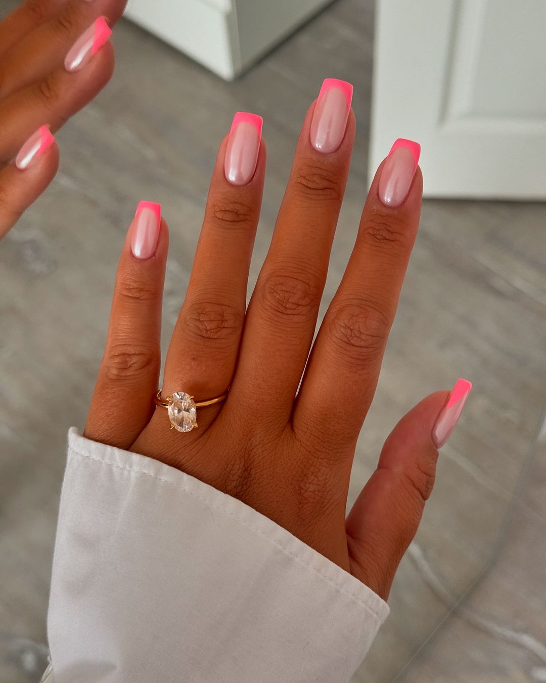 27 French Tip Nails We Love, From Hot To Light Pink Manicure Designs