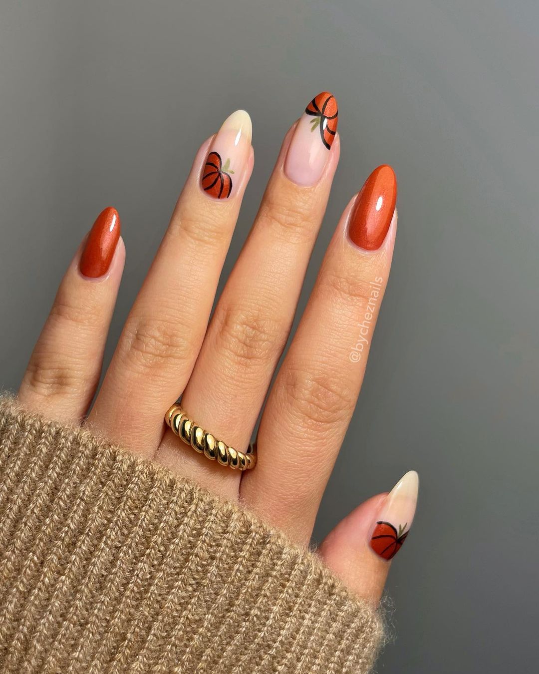 34 Cute Pumpkin Nails And Nail Art Designs To Add Some Spice To Your Manicure
