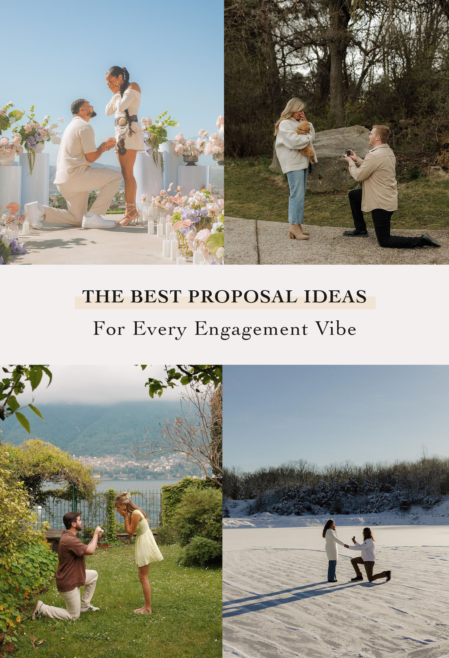 75 Best Proposal Ideas for an Unforgettably Romantic Wedding Engagement