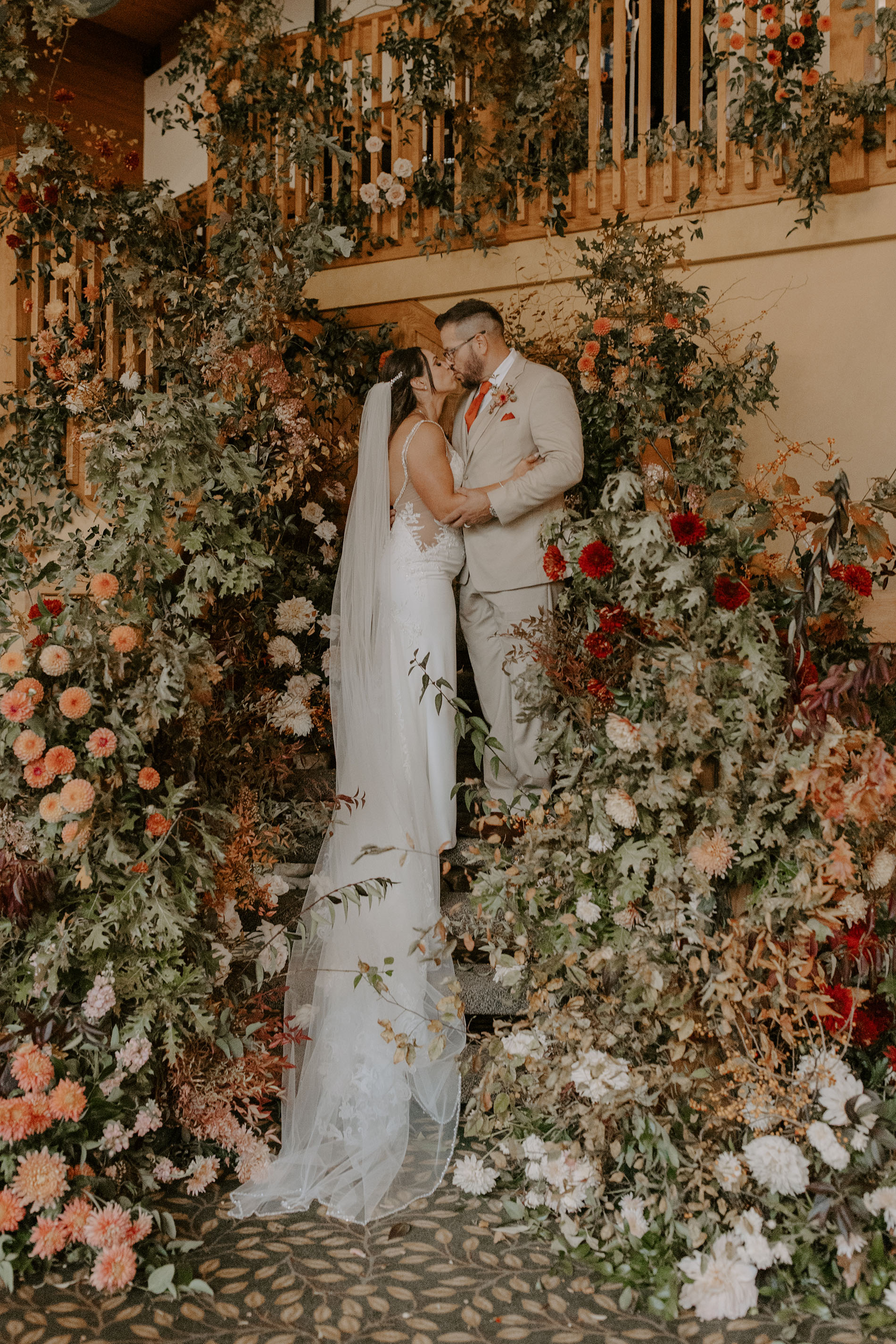 Autumn Wedding Elegance - A Warm + Cozy Celebration in Upstate NY