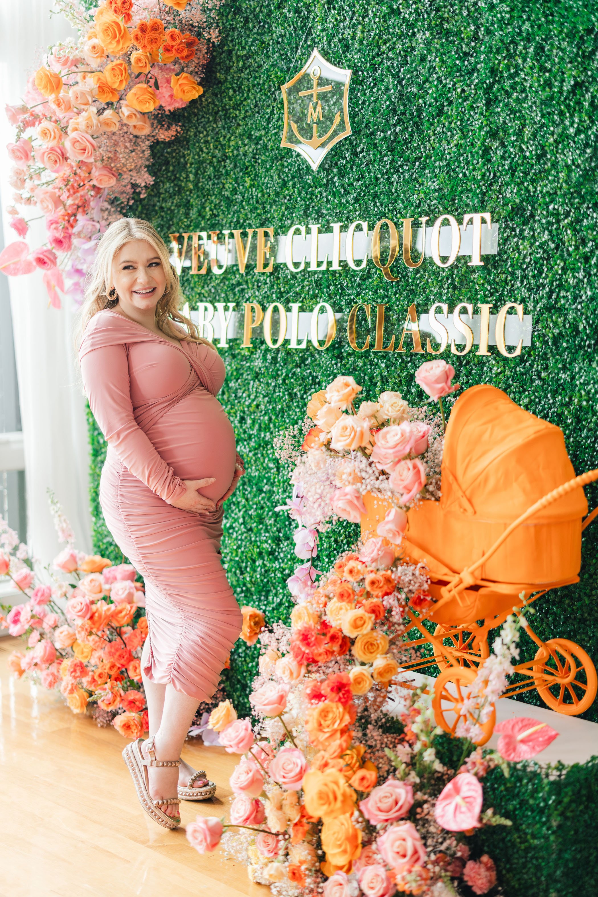 Garden Party Baby Shower Inspired by the Veuve Clicquot Polo Classic