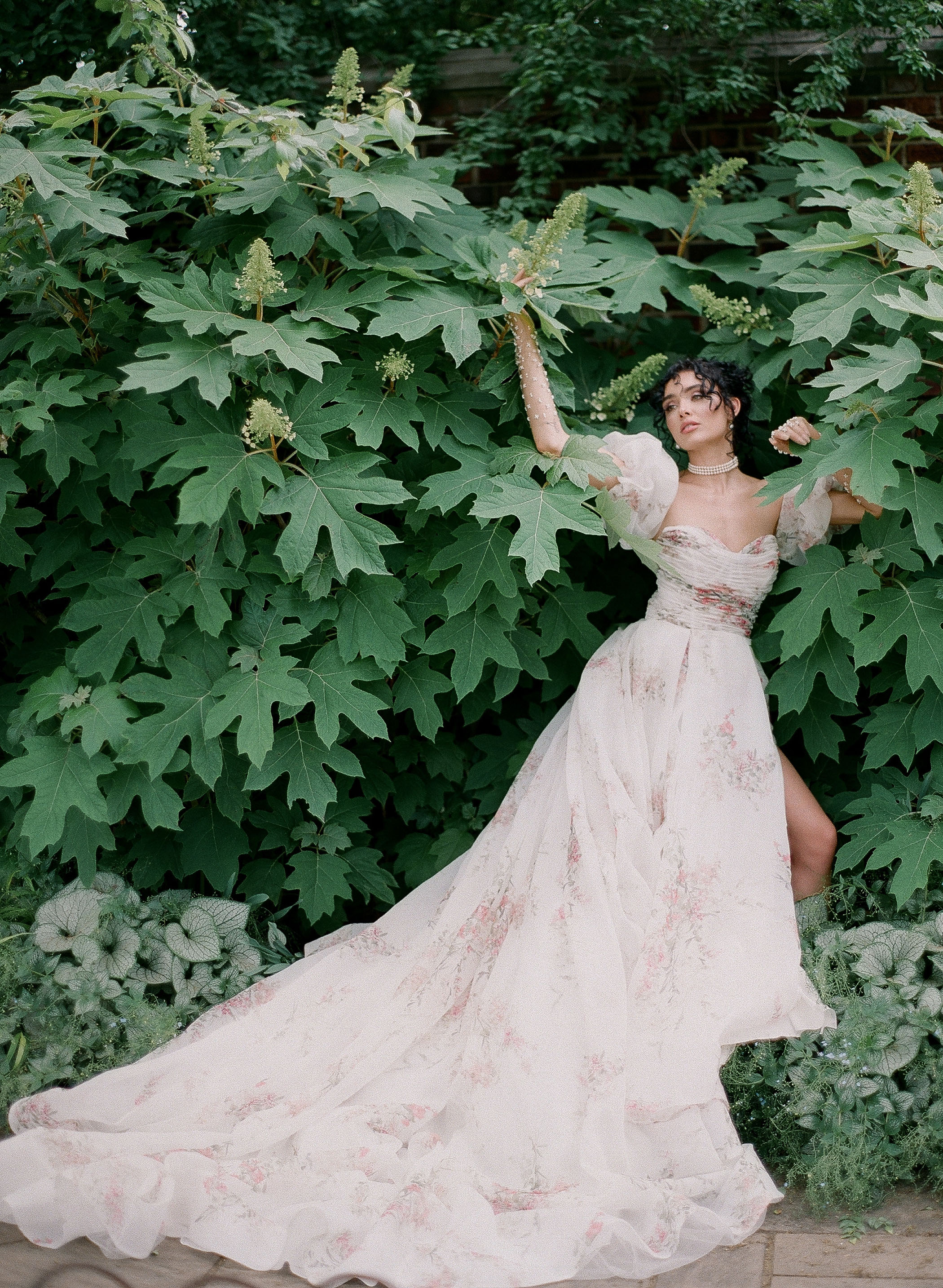 Regencycore Meets Contemporary Color Blocking In This Pastel Garden ...