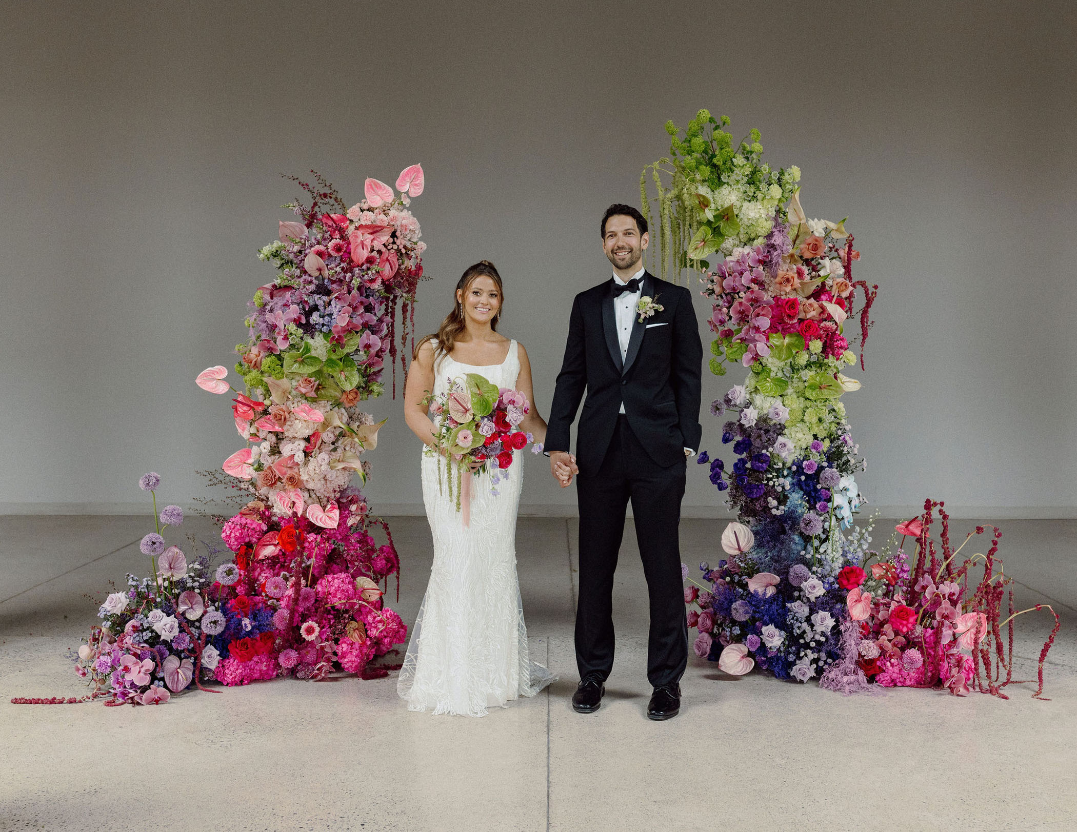 Ultimate Party Vibes for this Colorful Wedding Full of Dazzling Disco ...