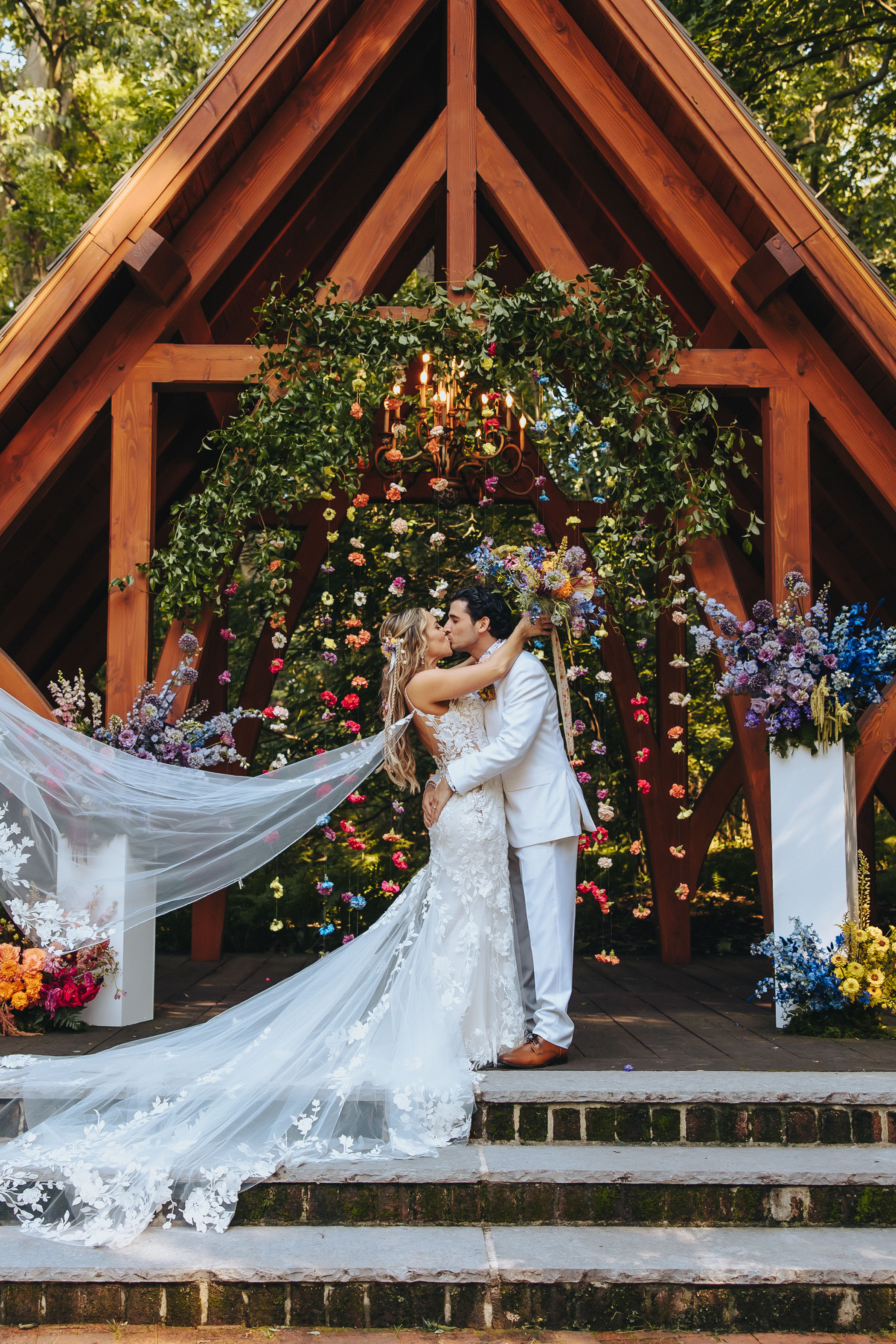 "Love + Colors" - A Groovy, Psychedelic Wedding in Central Pennsylvania