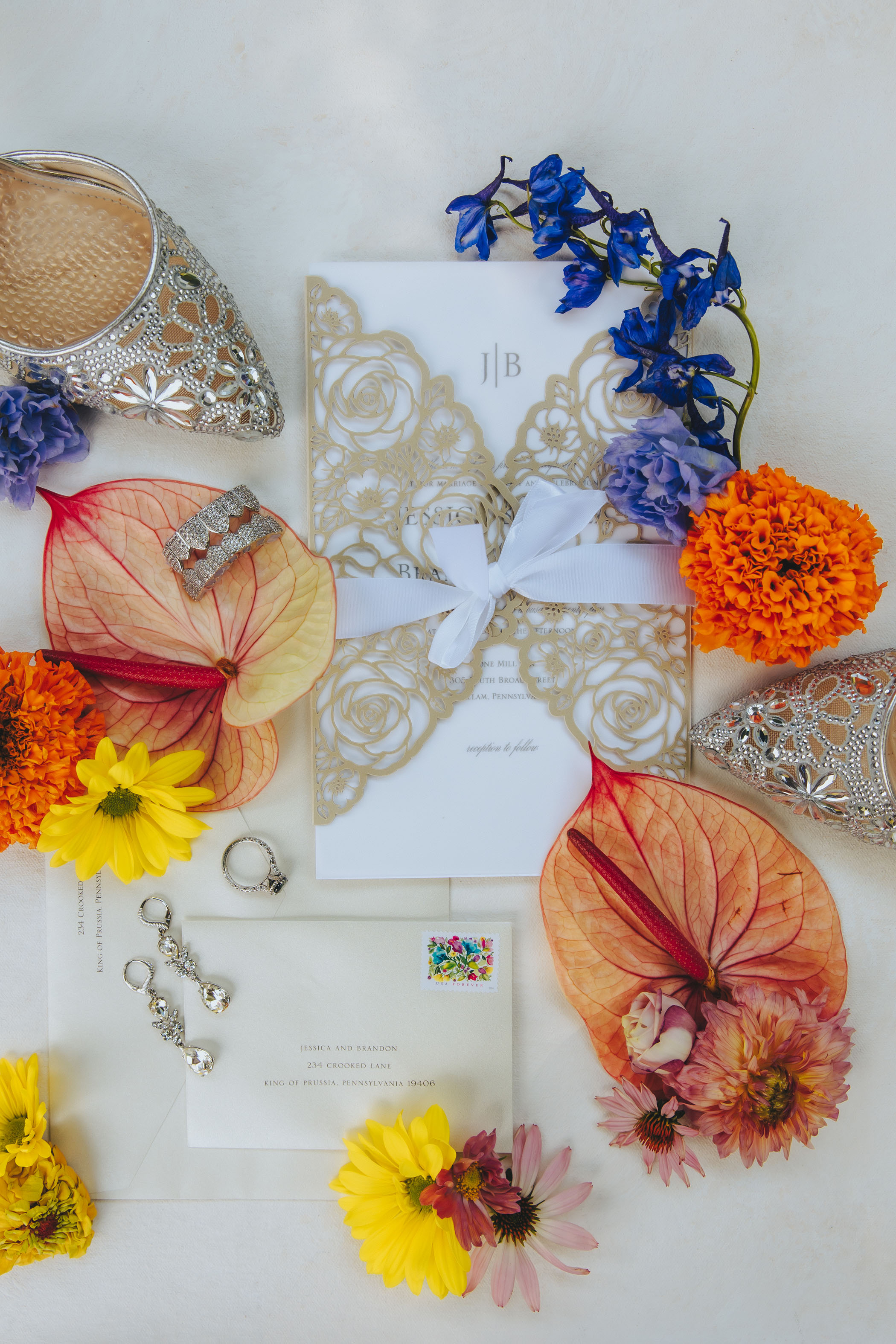 "Love + Colors" - A Groovy, Psychedelic Wedding in Central Pennsylvania