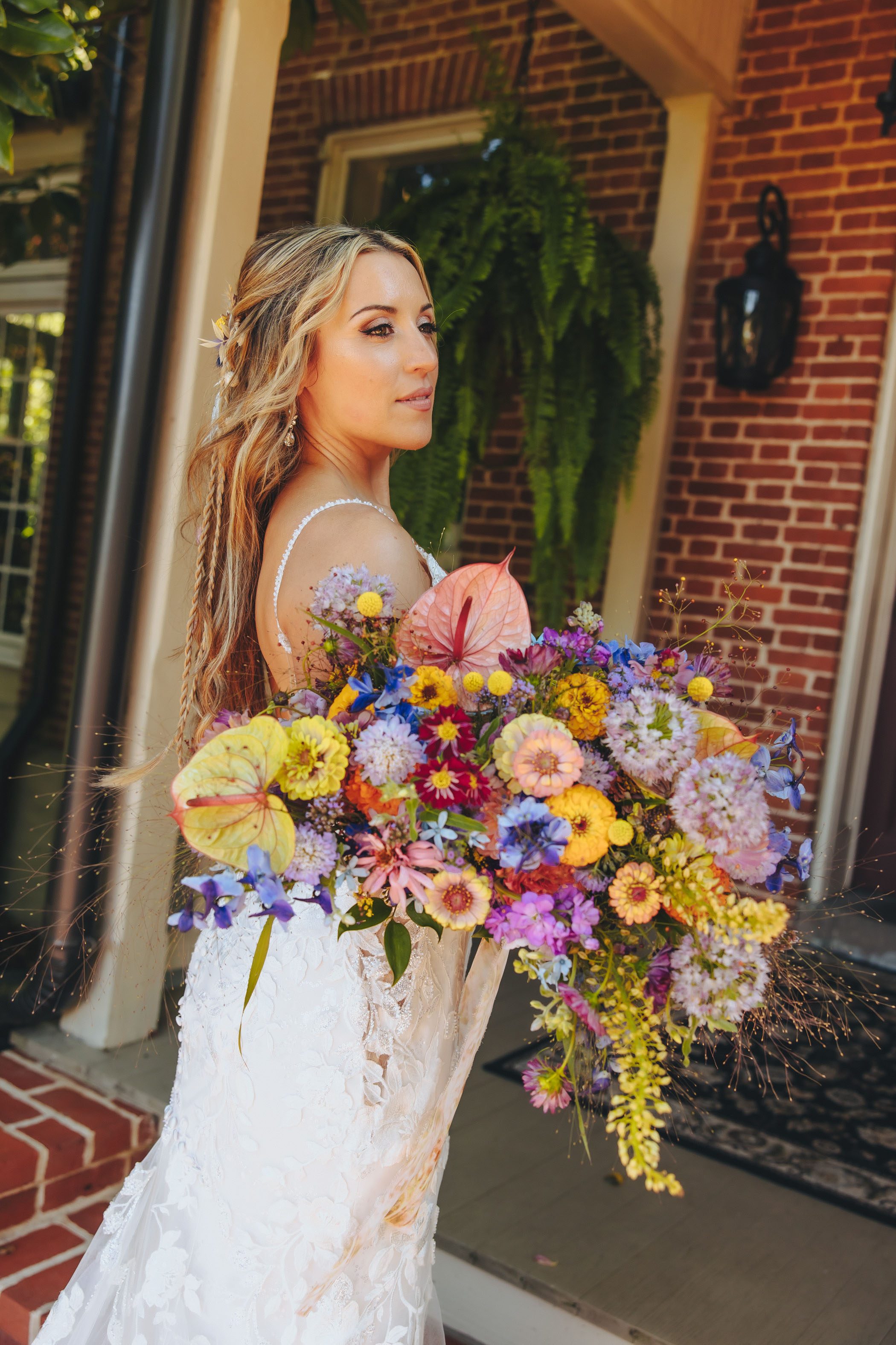 "Love + Colors" - A Groovy, Psychedelic Wedding in Central Pennsylvania