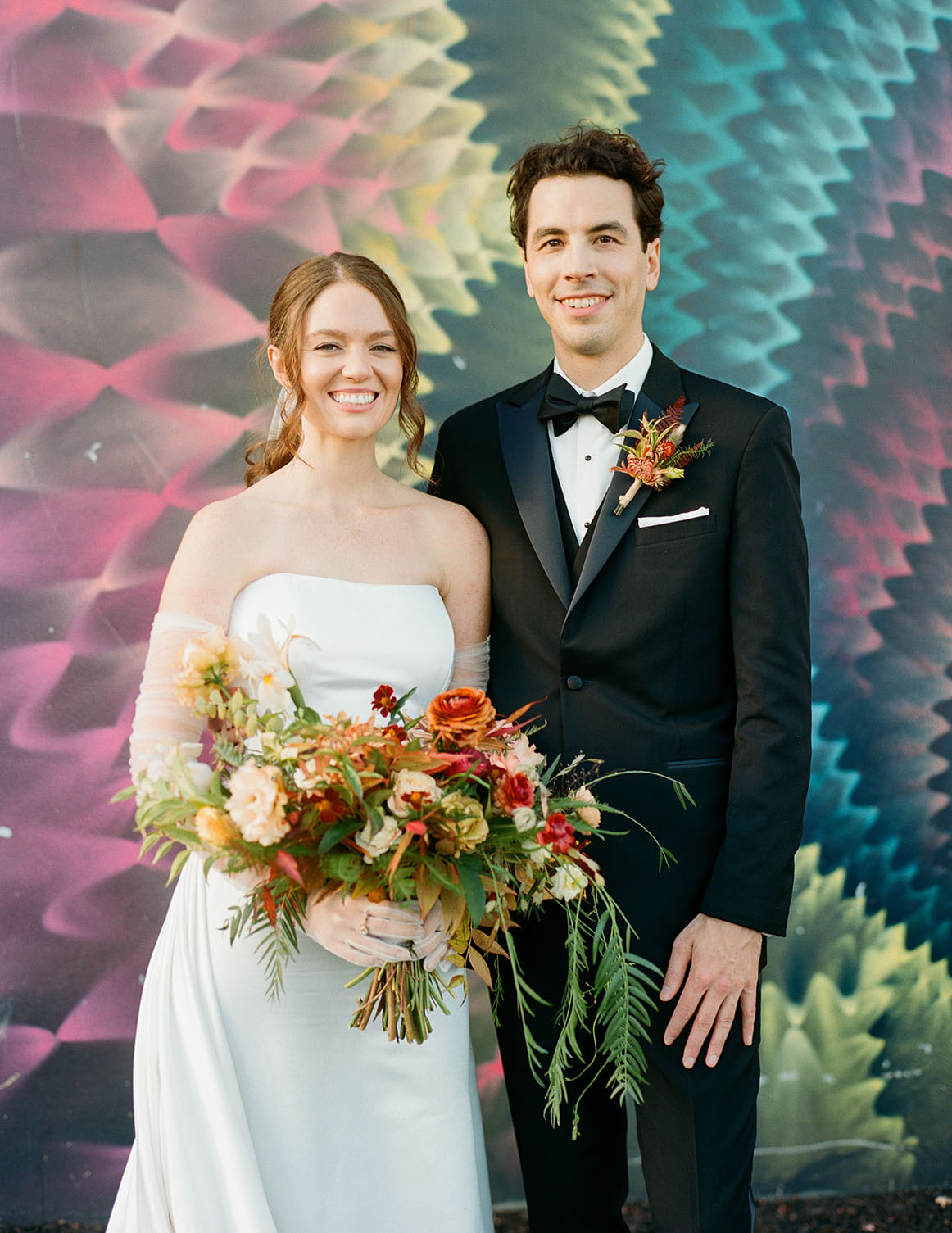 This Couple Filled Their Industrial Wedding Venue With Uniquely ...