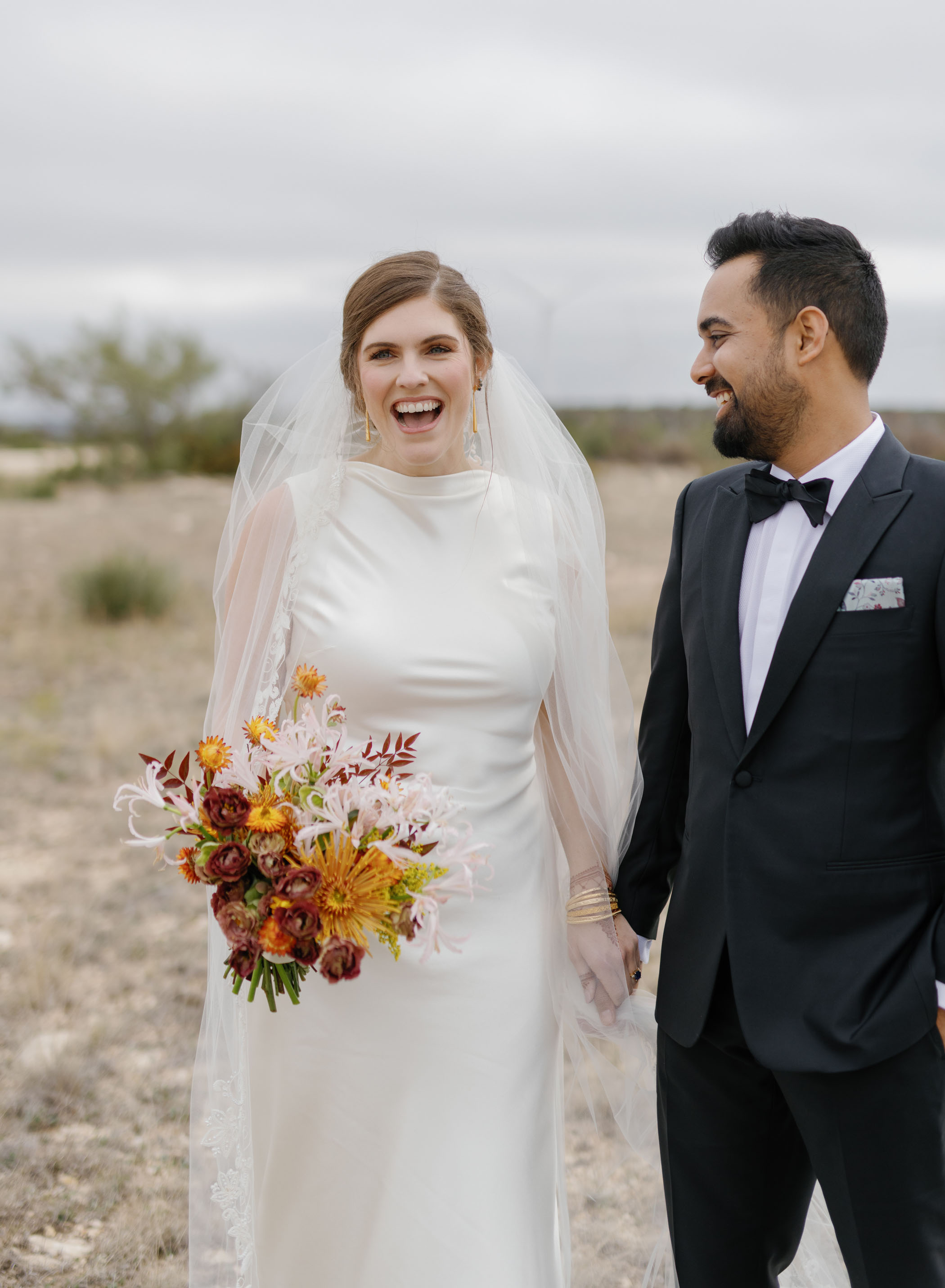 This Chic West Texas Wedding Embraced Indian Traditions