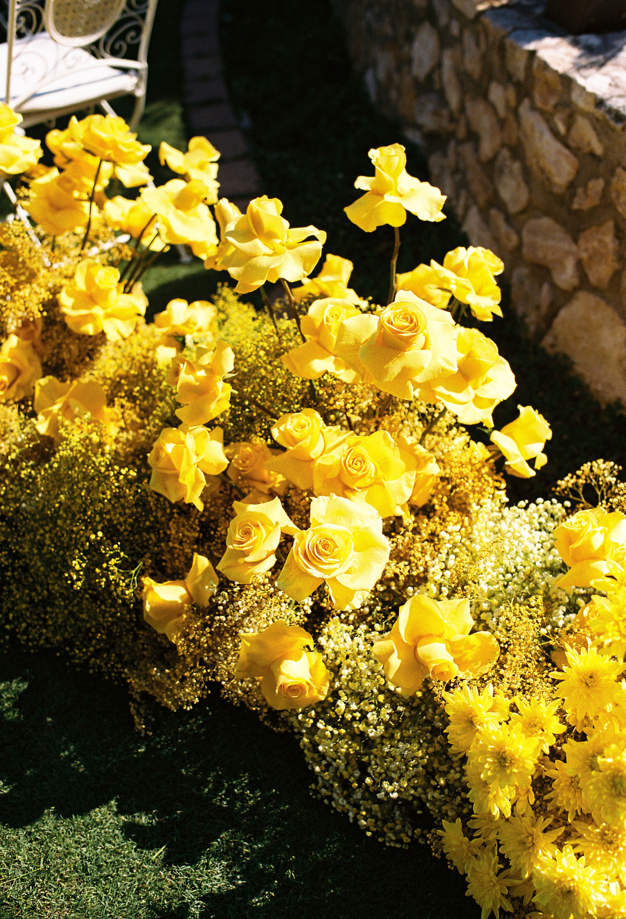 La Buena Vida: A Dreamy, Yellow Destination Wedding in Spain