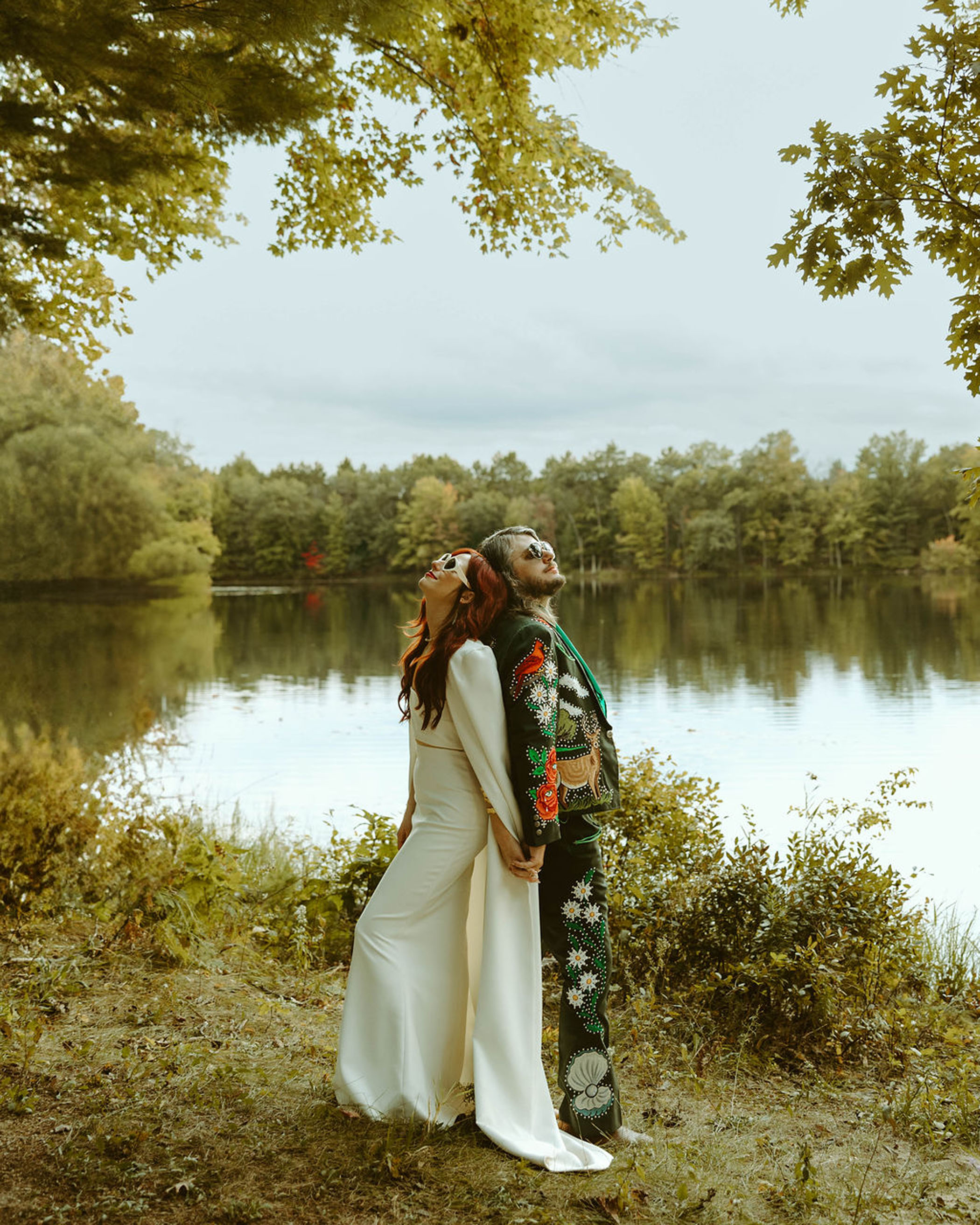 An Indie-Meets-Western Summer Camp Wedding in Wisconsin