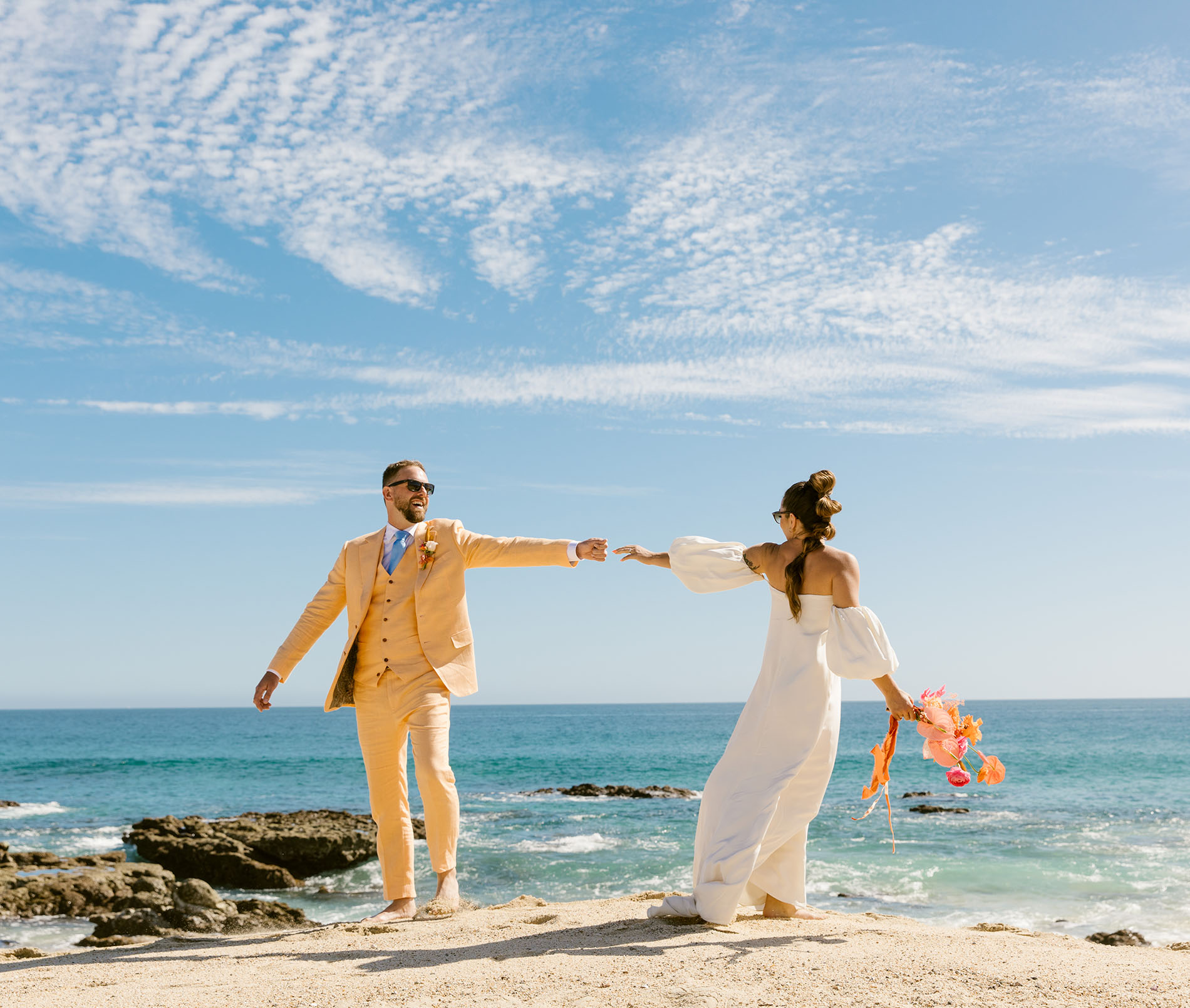 This Wedding Planner Bride Dreamed Up Her Own Colorful Destination ...