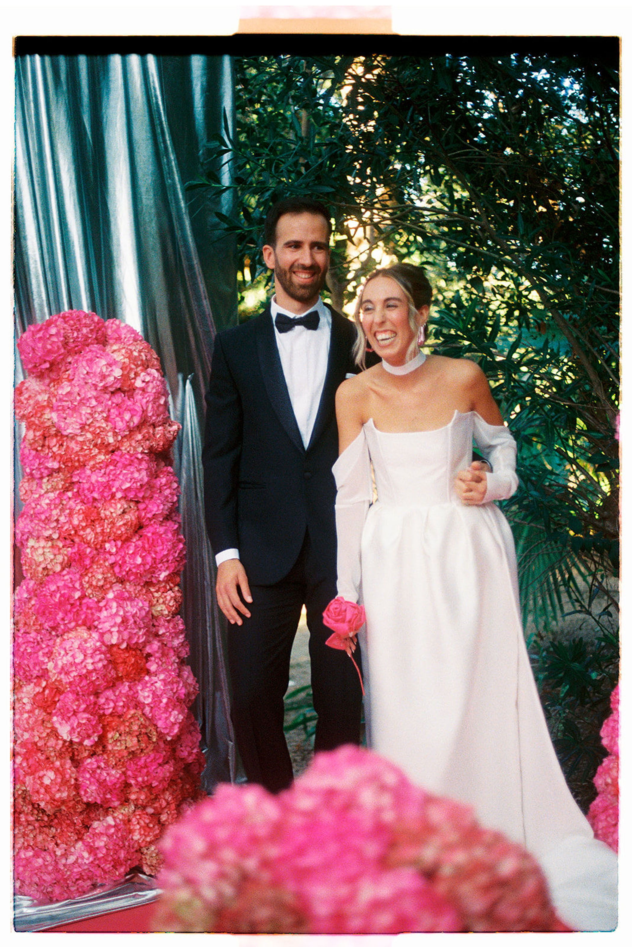 Medieval Meets Futuristic: An Absolutely Epic Pink + Silver Wedding in ...