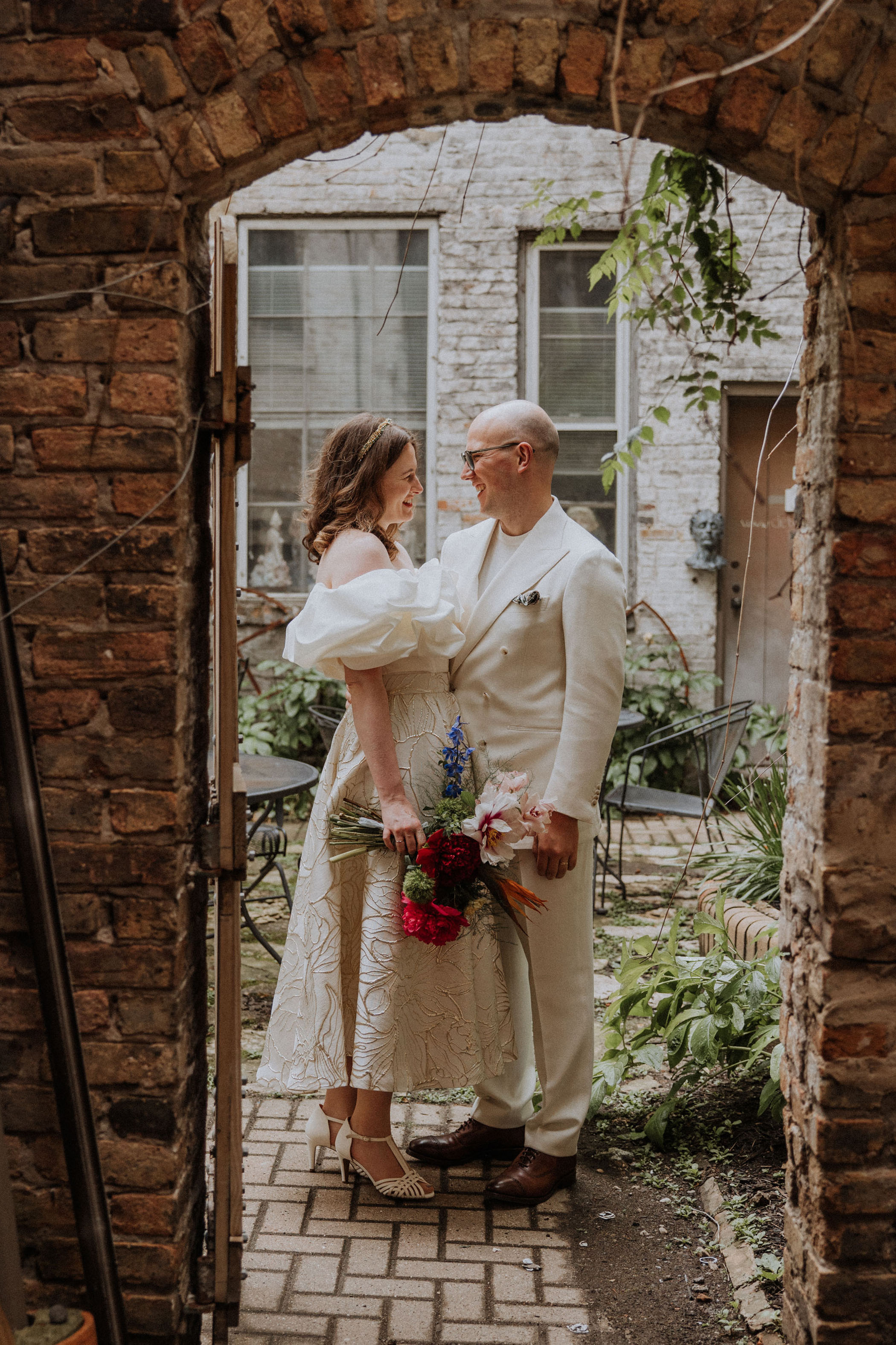 The Bride Made Her Own Dresses For This Charming Chicago Elopement