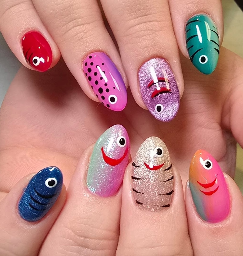 Fish Nails Are the Unexpected Manicure Trend Taking Over Feeds in 2025