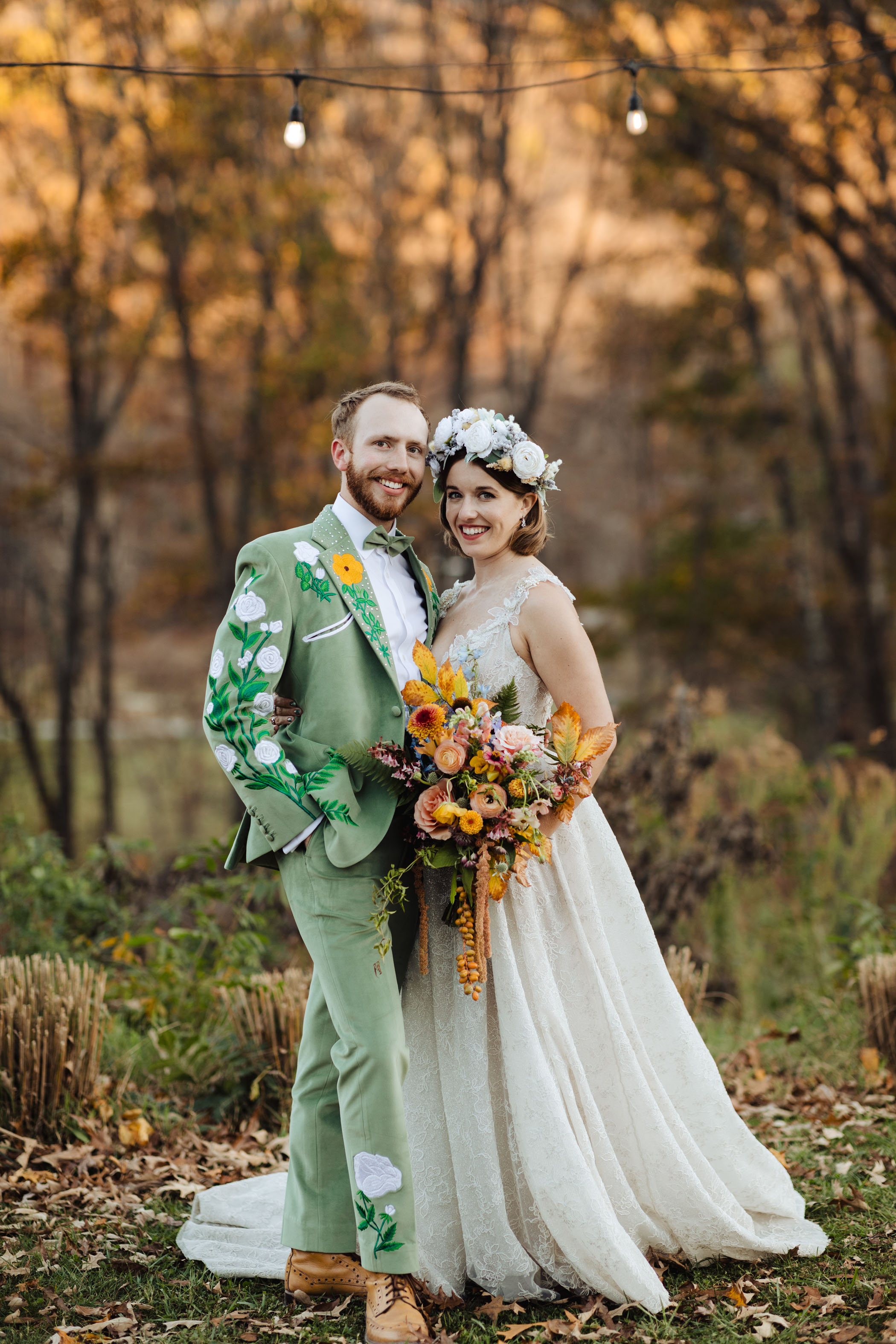 This DIY Dream of a Folk-Festival Inspired Wedding Was All About Family